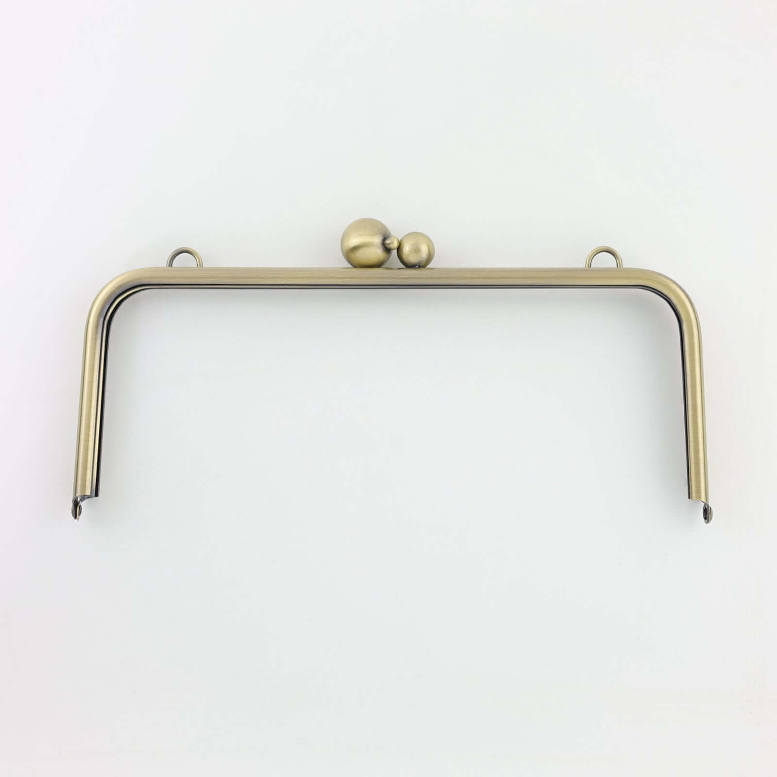 10 x 4 inch Antique Brass Clutch Frame with Chain Loops | SUPPLY4BAG