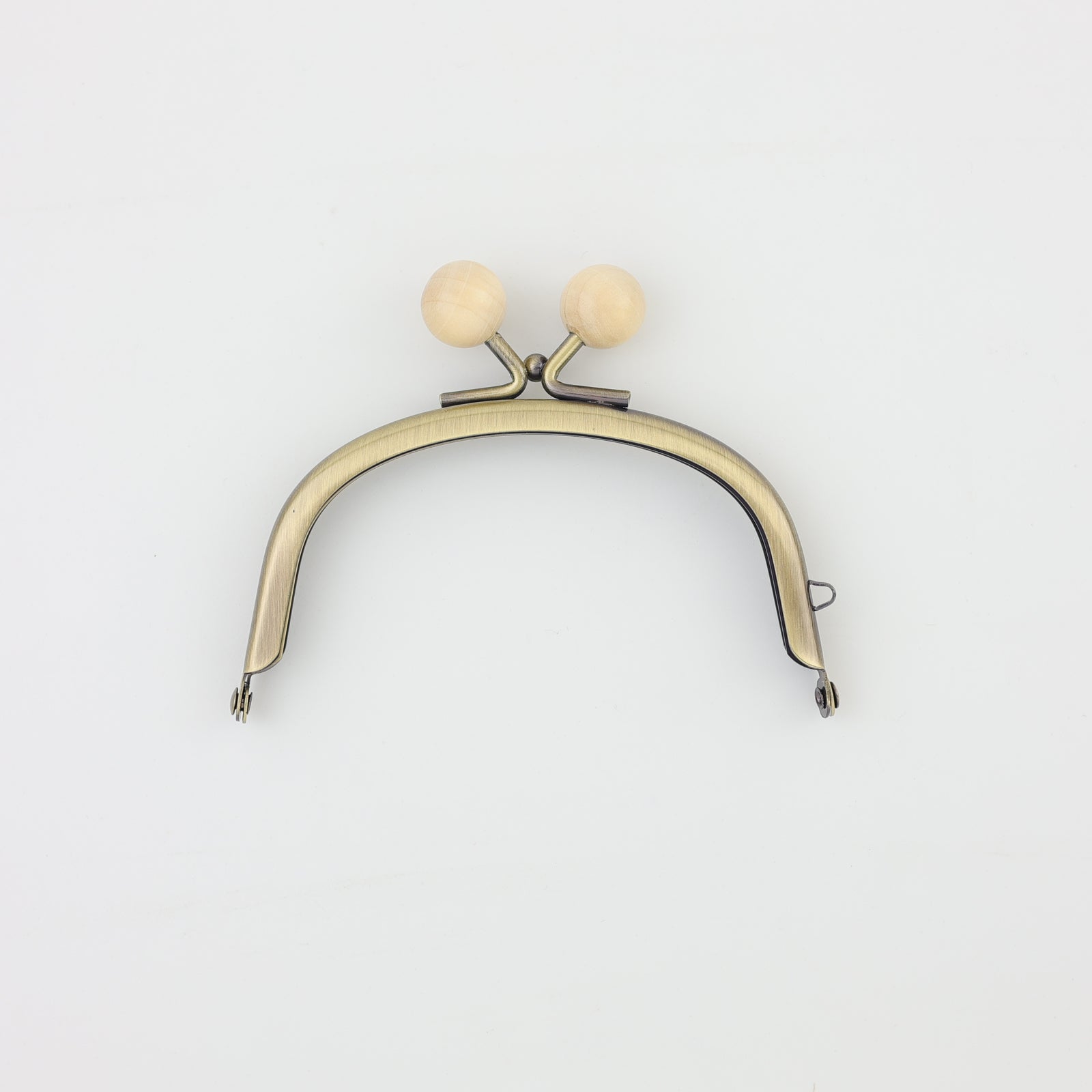 4 x 2 1/4 inch Antique Brass Arched Shape Purse Frame | SUPPLY4BAG