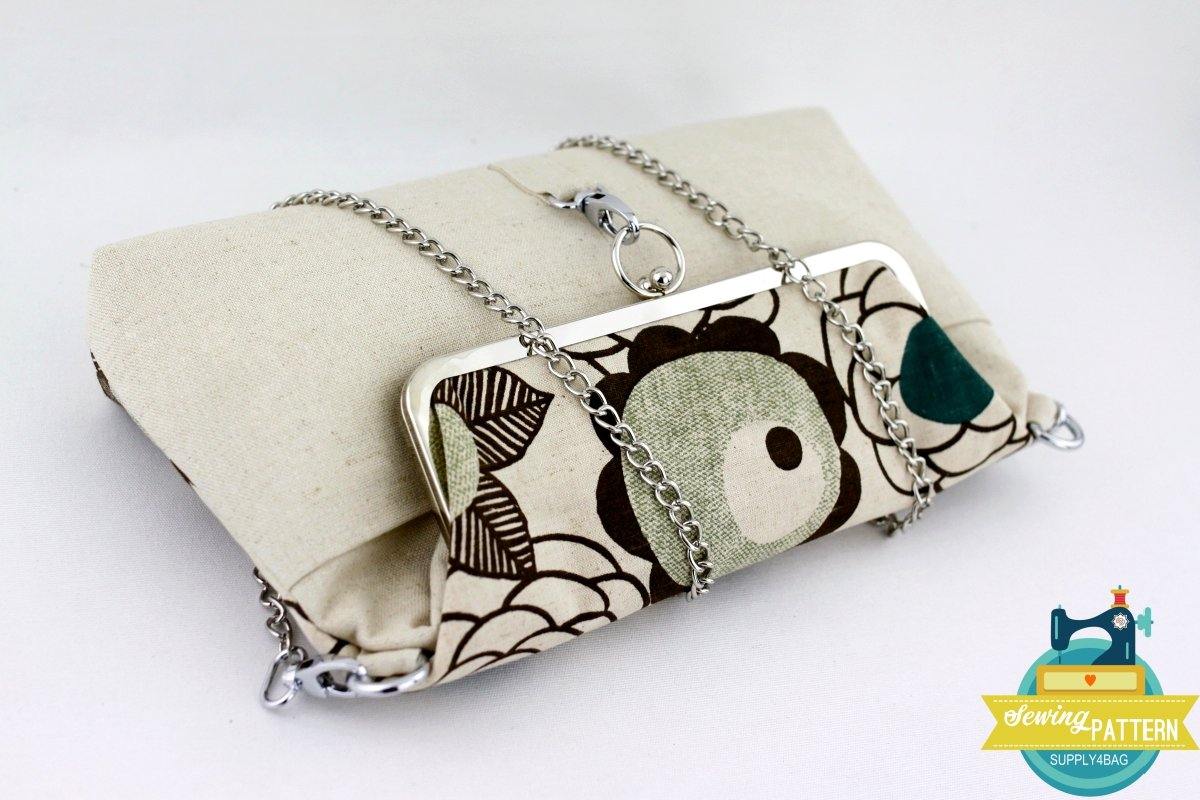 Fold Over Clutch Sewing Pattern and Tutorial | SUPPLY4BAG
