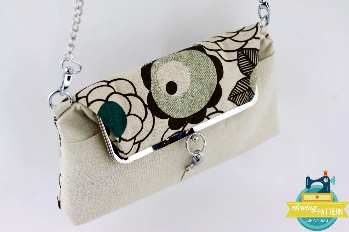 Fold Over Clutch Sewing Pattern and Tutorial | SUPPLY4BAG